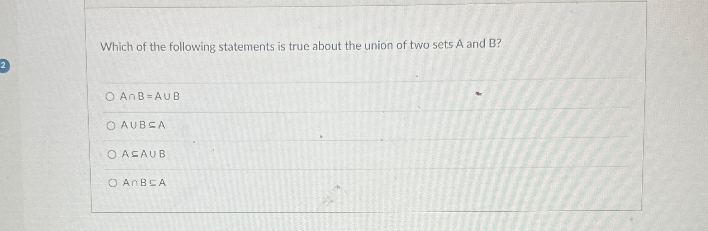 Solved Which of the following statements is true about the | Chegg.com