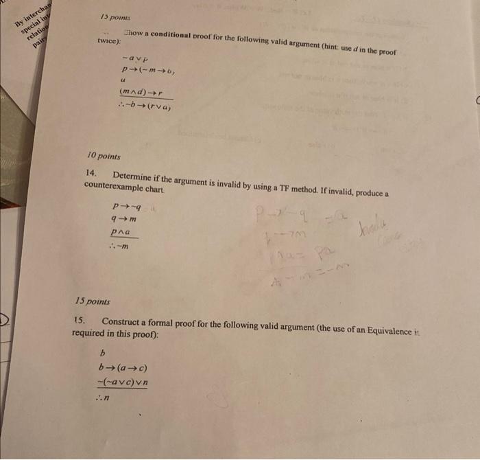 Solved conditional broof for the following valid argument | Chegg.com