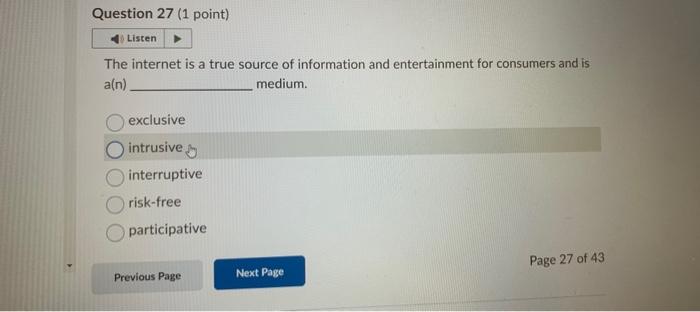 Solved The internet is a true source of information and | Chegg.com