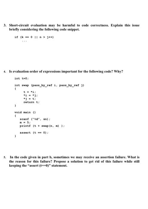 Solved 1. What is the output of the following program if the | Chegg.com