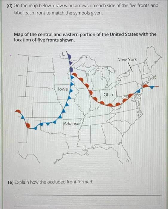 Solved EXERCISE 18.4 Identifying Fronts and Predicting Their | Chegg.com