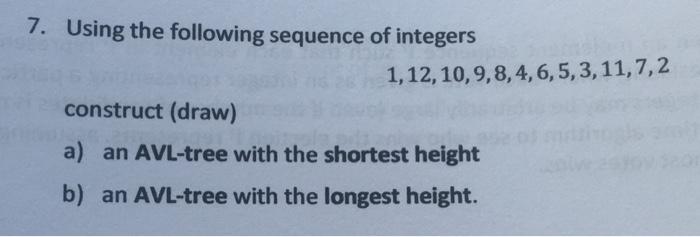 using the following sequence of | Chegg.com