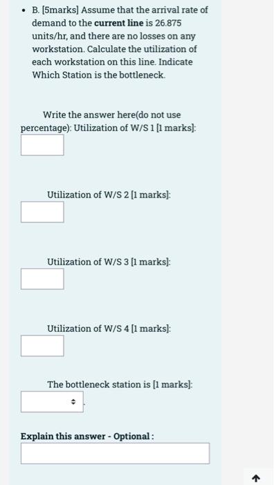 Solved - B. [5marks] Assume that the arrival rate of demand | Chegg.com