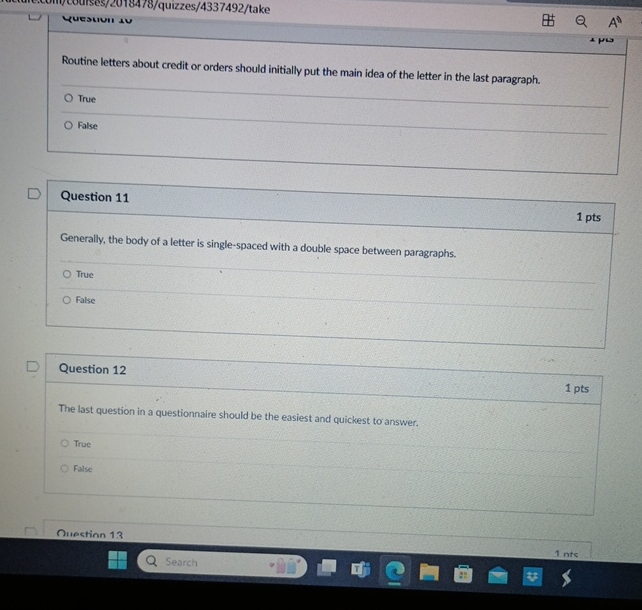 Routine letters about credit or orders should | Chegg.com