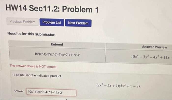 Solved Results for this submission | Chegg.com