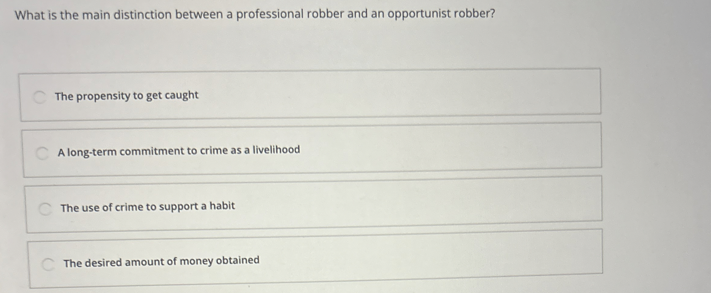 Solved What is the main distinction between a professional | Chegg.com
