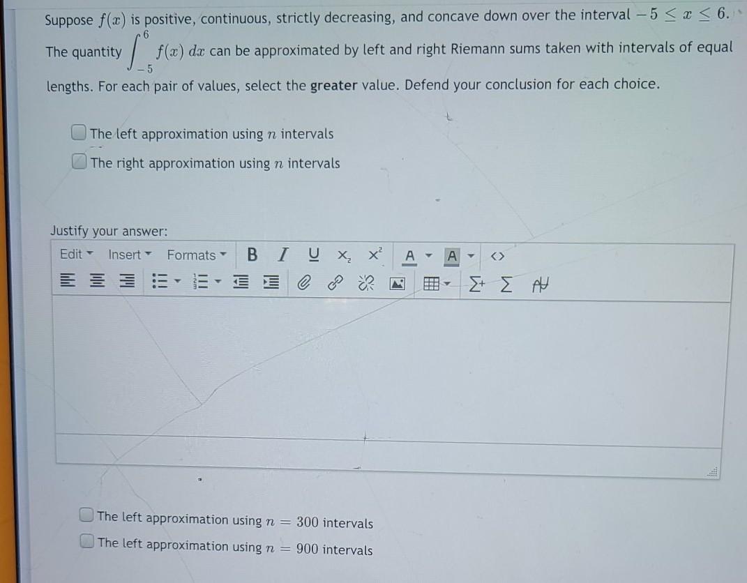 Solved Suppose f(x) is positive, continuous, strictly | Chegg.com