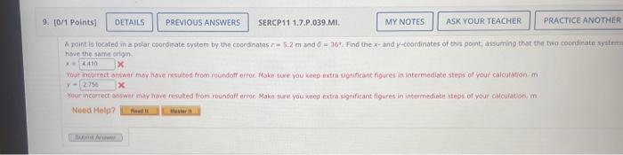 Solved x voint is located in a pelar coordinate system by | Chegg.com