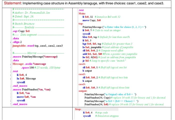 Solved Please, rewrite this exact code in the Langogue | Chegg.com Solved Please, rewrite this exact code in the Langogue | Chegg.com