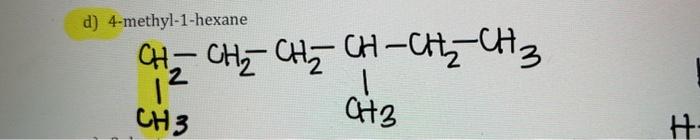 Solved Need help with the carbon chain structures. I have | Chegg.com