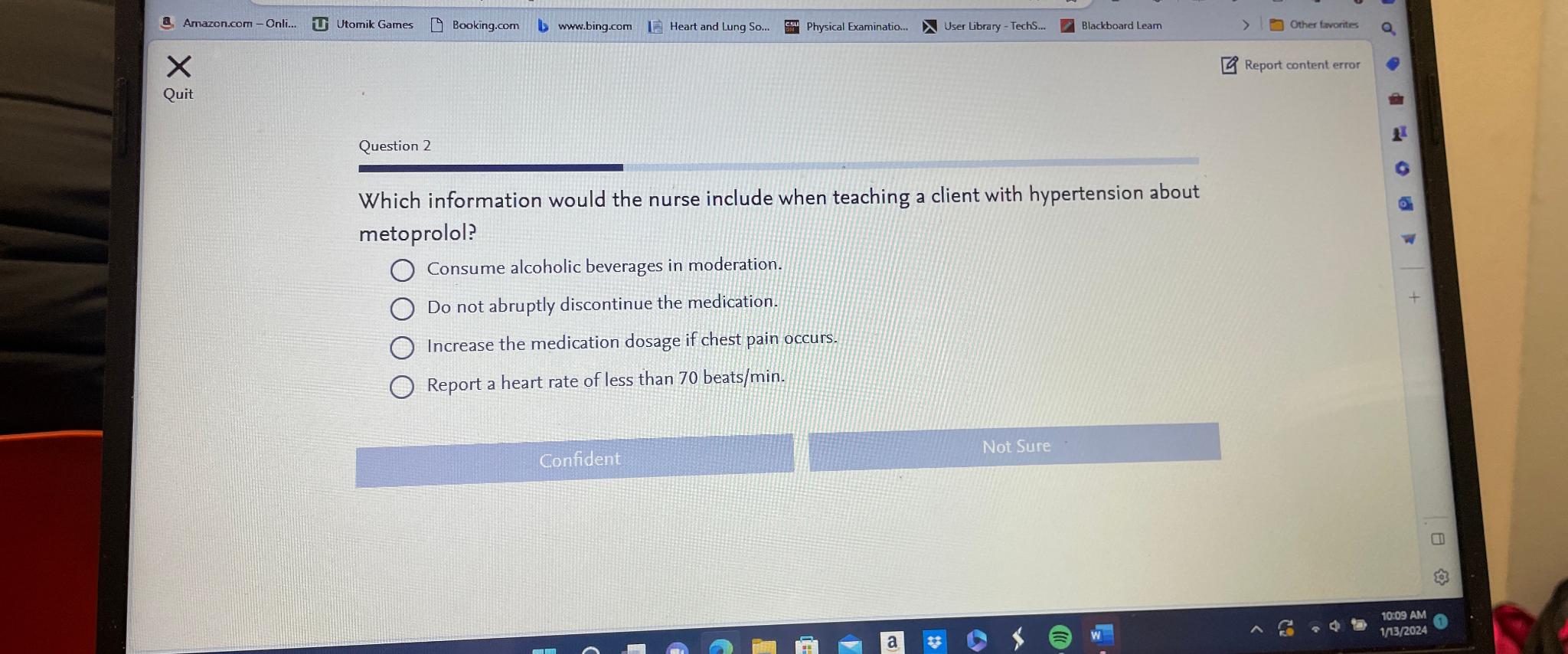Solved Question 2Which information would the nurse include | Chegg.com