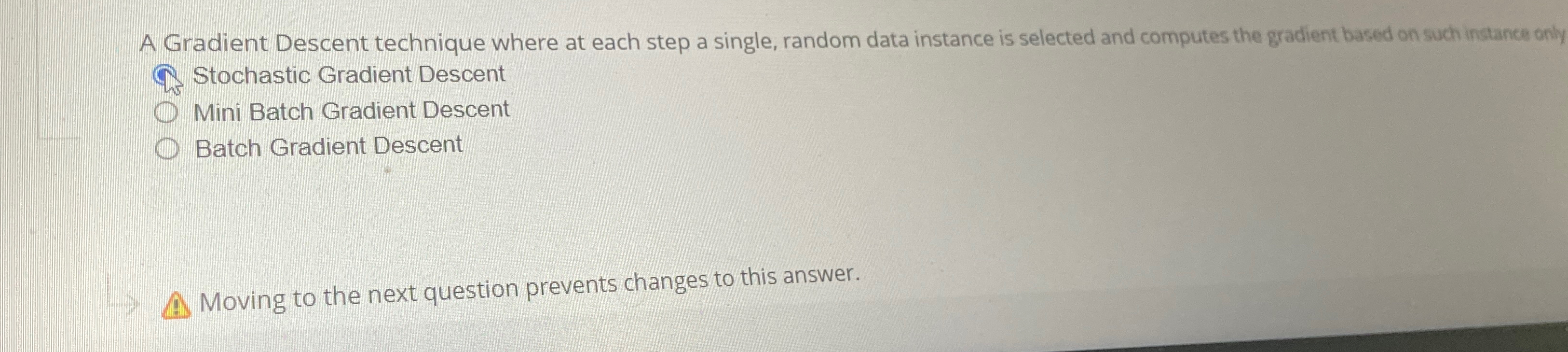 Solved A Gradient Descent technique where at each step a | Chegg.com