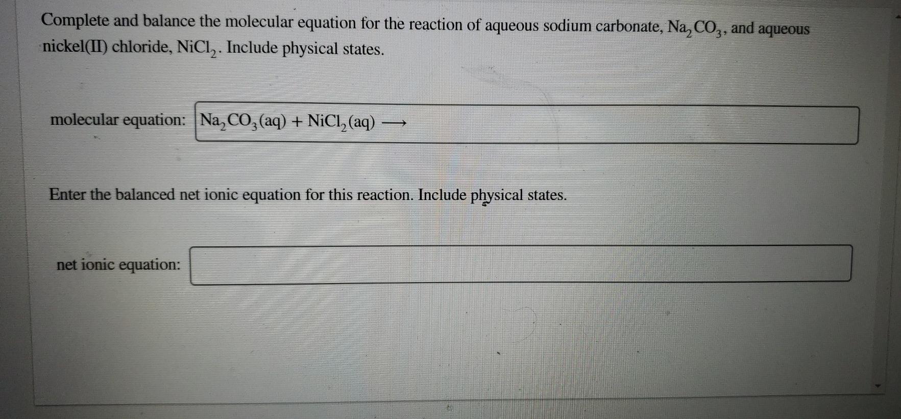 Solved Balance the equations by inserting coefficients as | Chegg.com