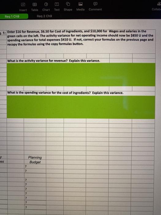 Solved Instructions Formulas Roq 1 Ch9 Reg 2 Ch9 А A B С D H | Chegg.com