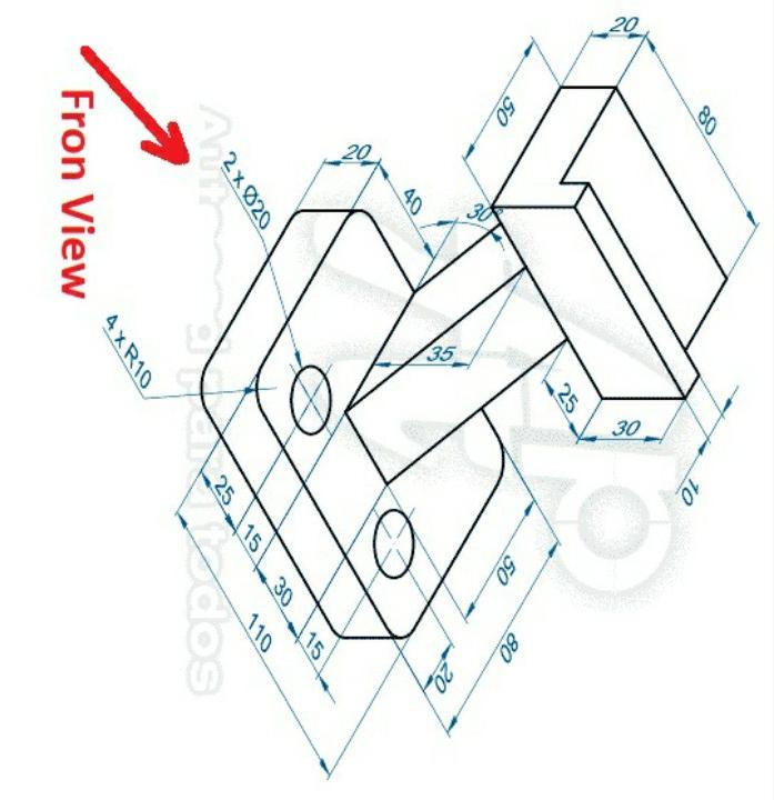 Solved please show me how to draw in autodesk invertor step | Chegg.com
