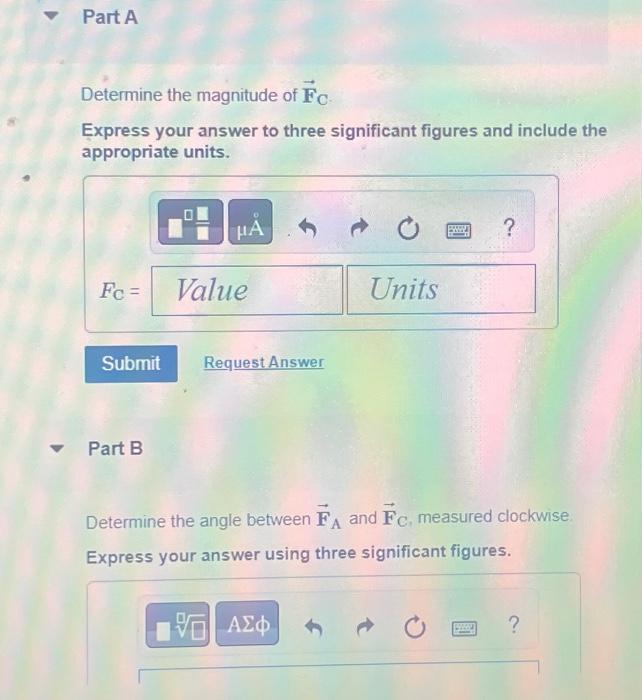 Solved Three forces are applied to a tree sapling, as shown | Chegg.com