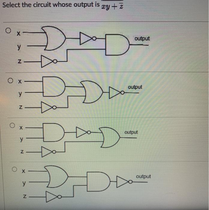 Solved Select The Description That Characterizes The Boolean