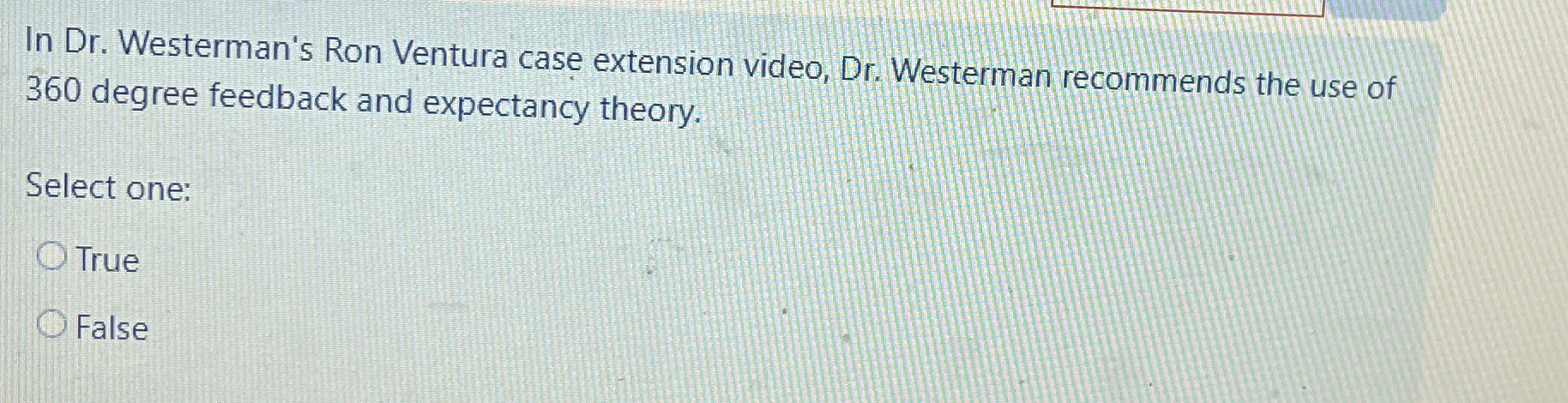 Solved In Dr. ﻿Westerman's Ron Ventura case extension video, | Chegg.com