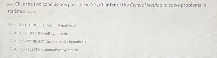 Solved Click the two conclusions possible in Step 3: Infer | Chegg.com