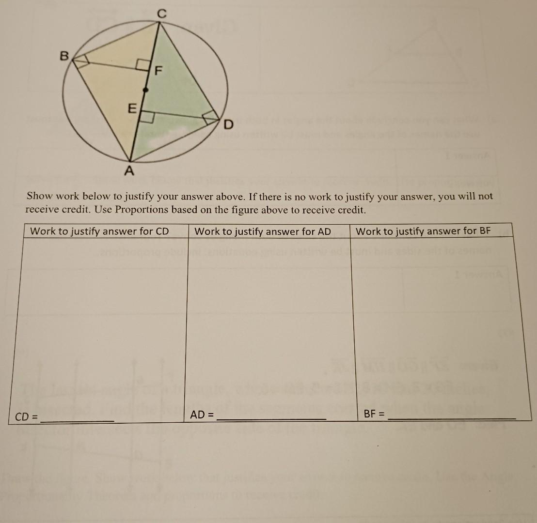 Show work below to justify your answer above. If | Chegg.com