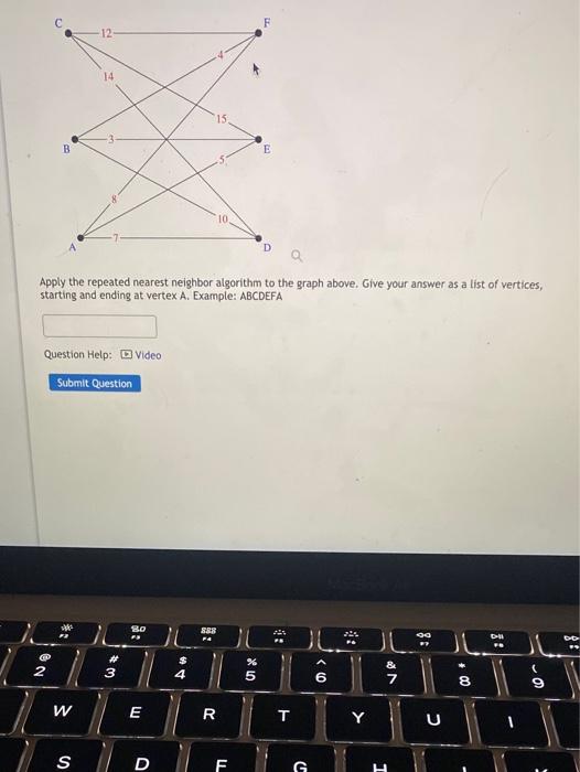 Solved C 12 14 B Ε 10 a Apply the repeated nearest neighbor | Chegg.com