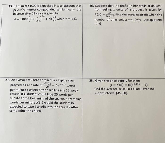 Solved please answer questions 25-28 | Chegg.com Solved please answer questions 25-28 | Chegg.com