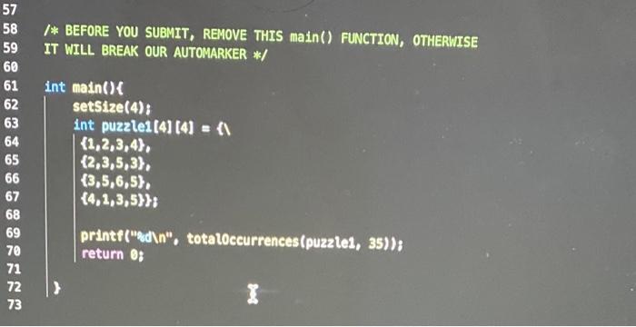 Solved for, and you tell me how many instances you found in | Chegg.com