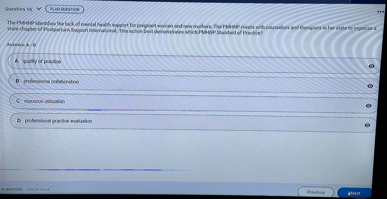 Solved Question 16The PMHNP identifies the lack of mental | Chegg.com