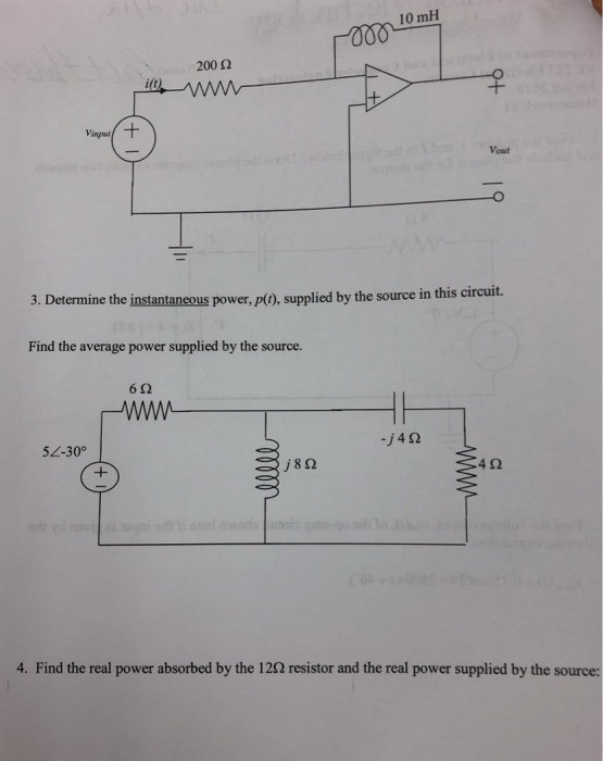 Solved 1. Find the phasors V and I in the figure below. Draw | Chegg.com