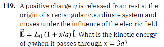 Solved A positive charge q is ﻿released from rest at | Chegg.com