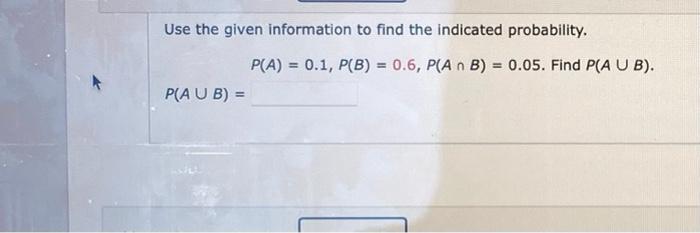 Solved An experiment is given together with an event. Find | Chegg.com