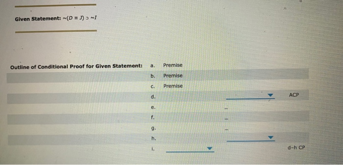 Solved For each given conditional statement, complete an | Chegg.com