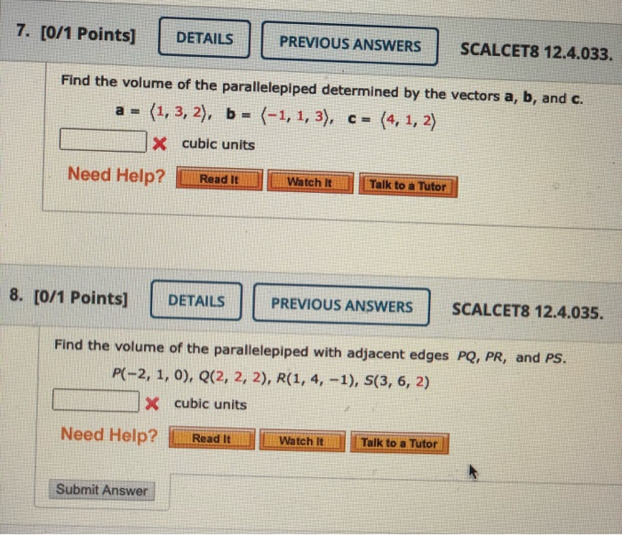 Solved 7. [0/1 Points) DETAILS PREVIOUS ANSWERS SCALCET8 | Chegg.com