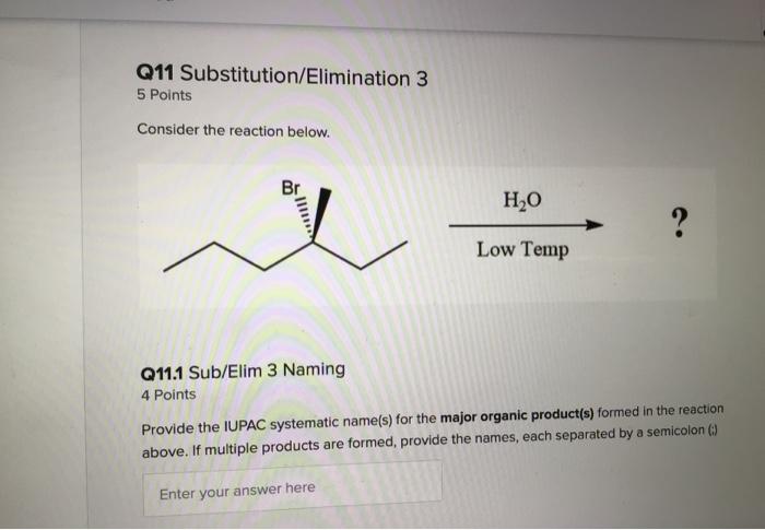 Solved Q11 Substitution/Elimination 3 5 Points Consider the | Chegg.com Solved Q11 Substitution/Elimination 3 5 Points Consider the | Chegg.com