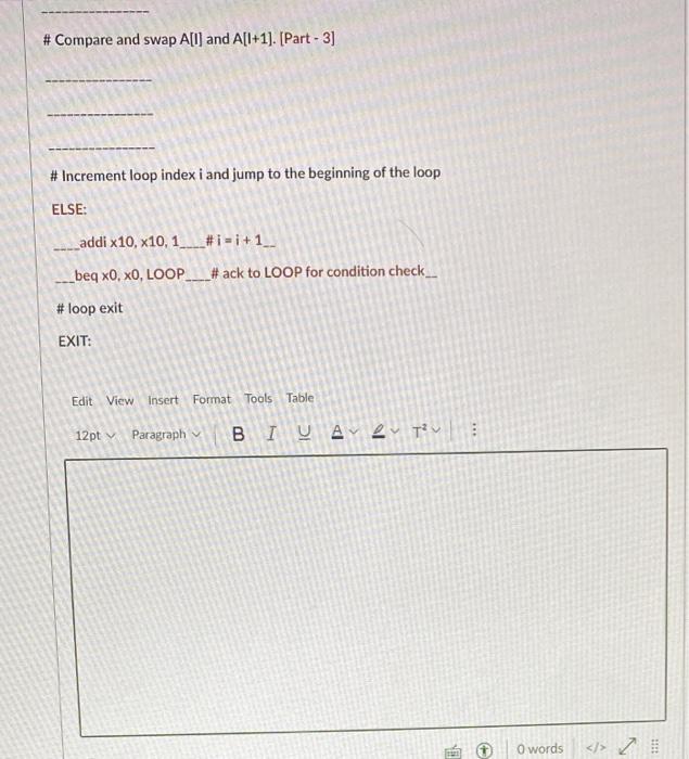 Solved For compiling C to RISC-V assembly code, instructions | Chegg.com