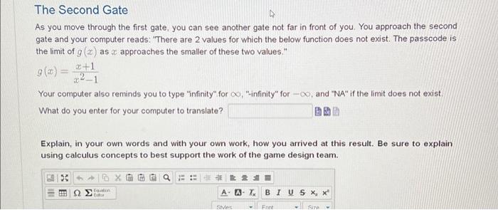 Solved As you move through the first gate, you can see | Chegg.com