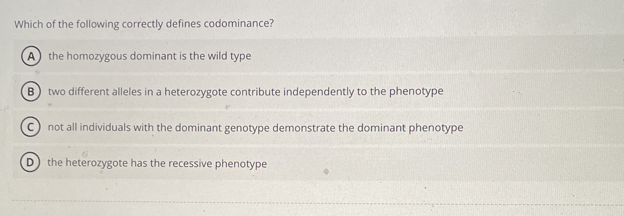 Solved Which of the following correctly defines | Chegg.com