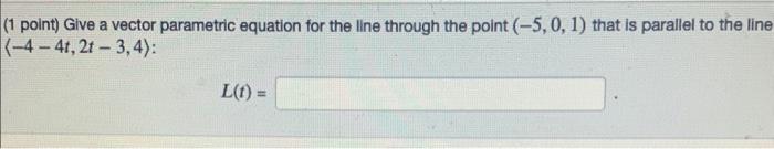 Solved (1 point) Find two vectors vˉ1 and vˉ2 whose sum is | Chegg.com