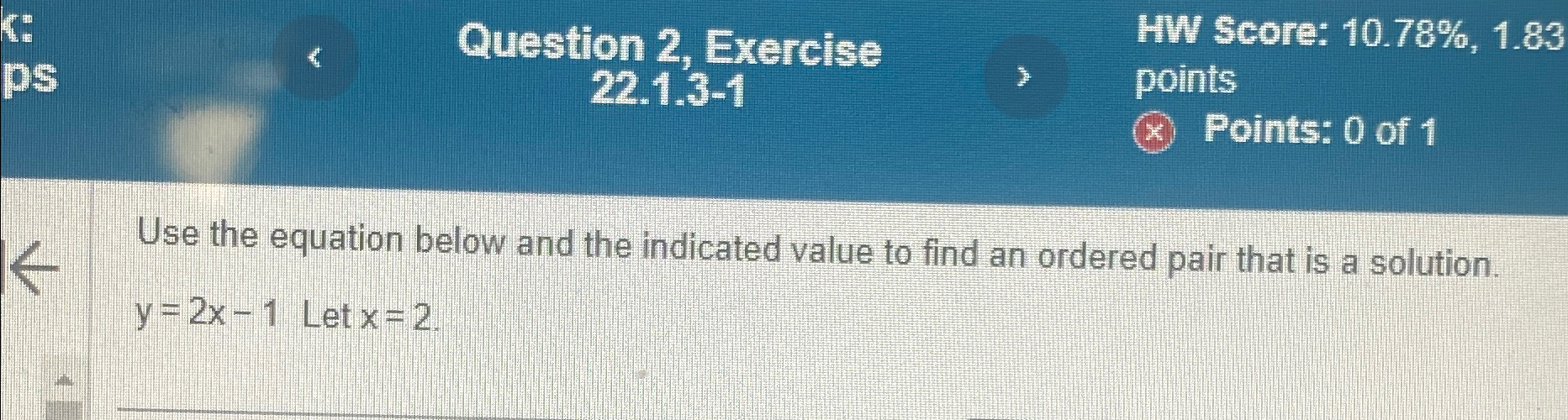 Solved Question 2, ﻿ExerciseHW Score: | Chegg.com