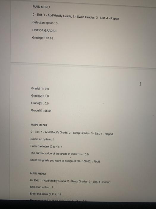 Solved Write Program In Java Class Namehigh Schoolgrades