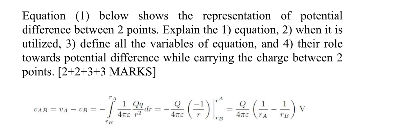 Solved Equation (1) ﻿below shows the representation of | Chegg.com