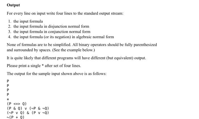 Design a Haskell data type for representing formulas | Chegg.com