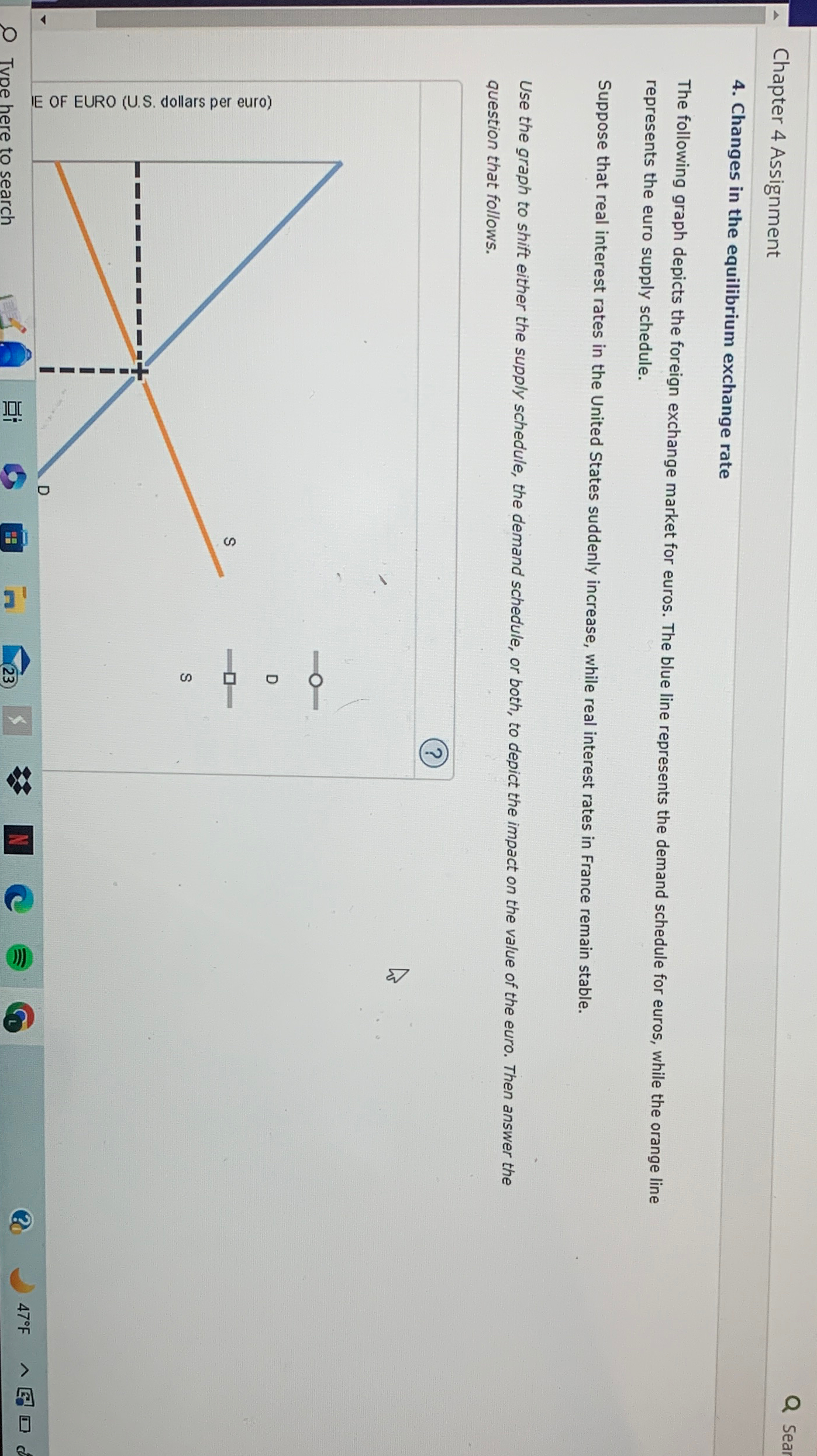 Solved Chapter 4 ﻿Assignment4. ﻿Changes in the equilibrium | Chegg.com