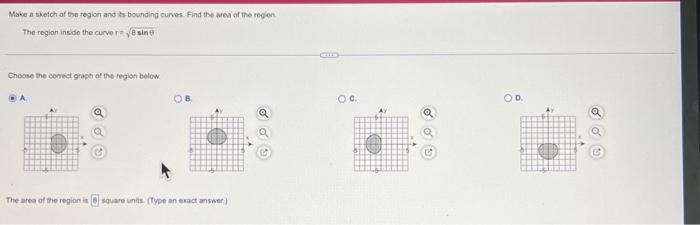 Solved Mave a sketch of the region and is bounding curves. | Chegg.com