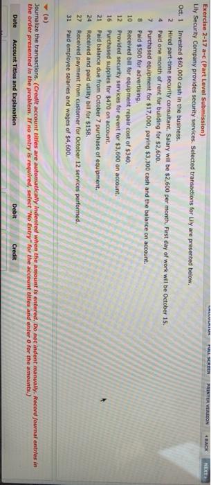 Solved FULL SCREEN PRINTER VERSION « BACK NEXT Exercise 2-17 | Chegg.com