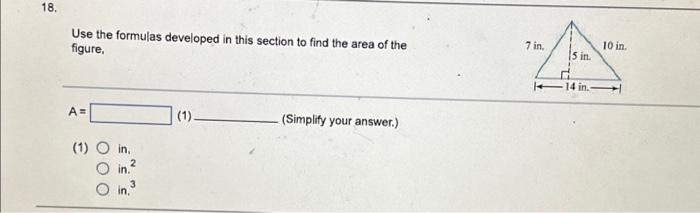 Solved Use the formulas developed in this section to find | Chegg.com