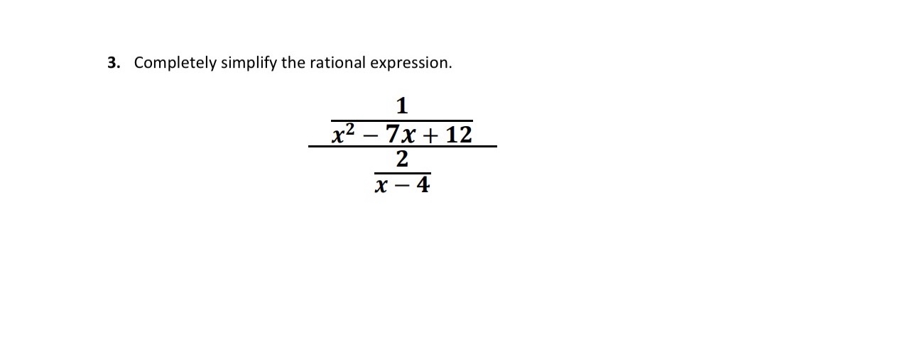 Solved Completely simplify the rational | Chegg.com