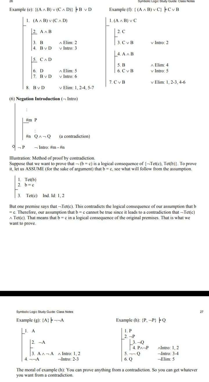 Solved 1. Give formal proofs of the following: (i) | Chegg.com