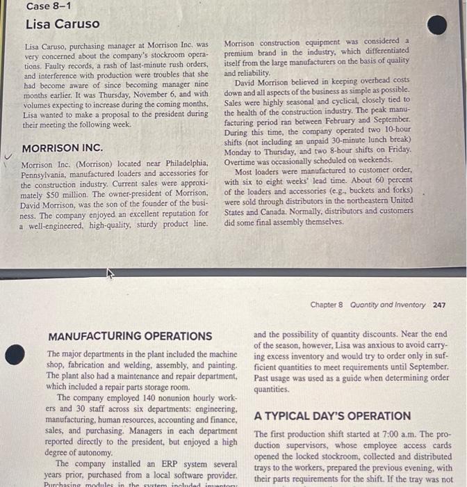 Solved 5. Why are stockroom operations step-up under the | Chegg.com