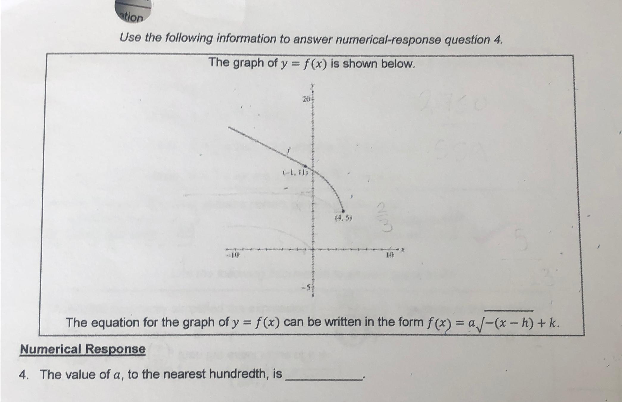 Solved Use the following information to answer | Chegg.com